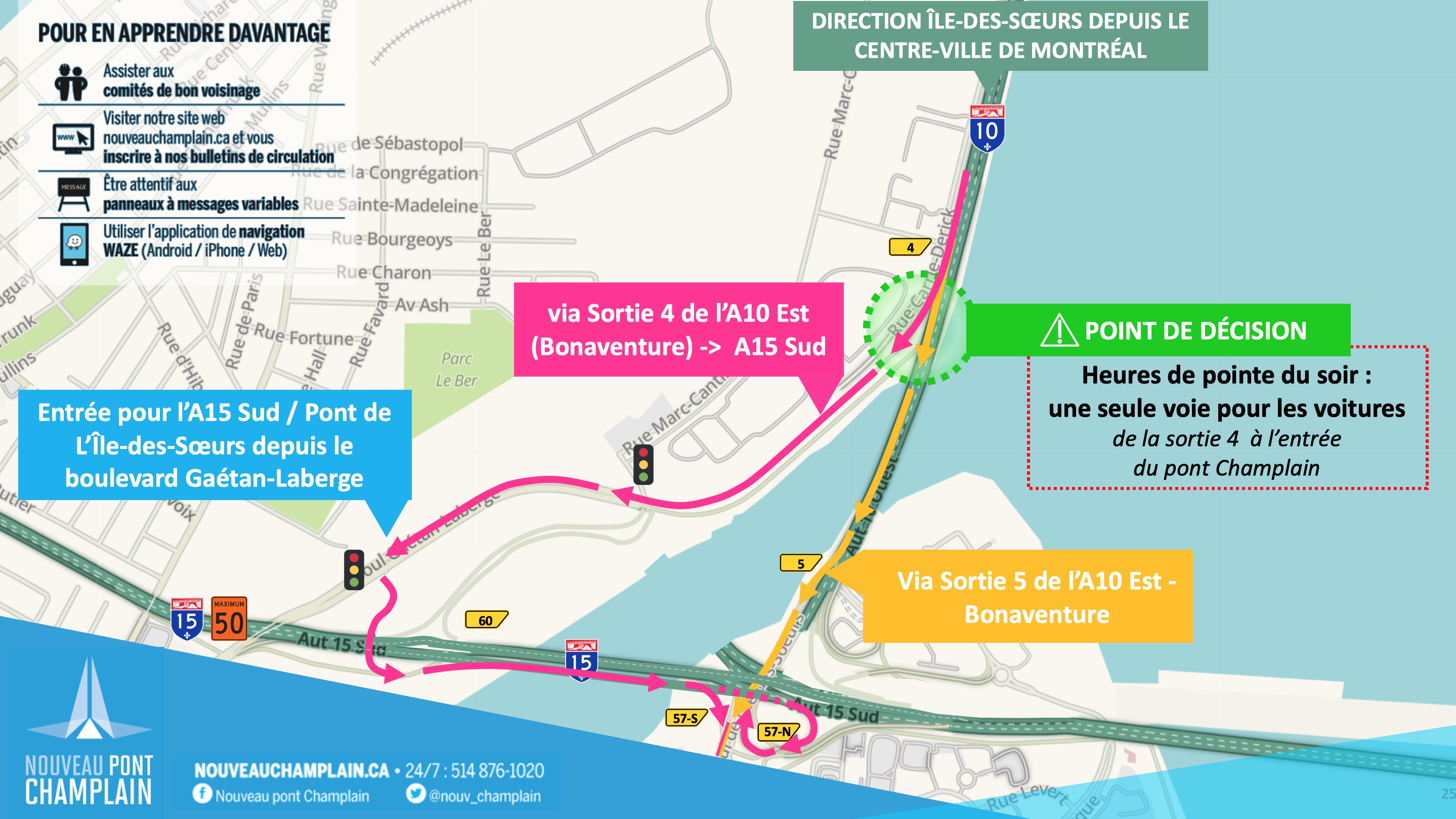Heures de pointe du soir : privilégier la sortie 4 de l’A10 Est ...